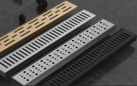 China INOVI 32 Series SUS304 Vertical Outlet Adjustable Height Linear Shower Drain American Style with 5-Year Warranty for sale