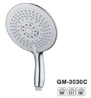 China INOVI Polished Chrome 3-Function Ergonomic Hand Shower Head with G 1/2 Connection and Multiple Spray Patterns for sale