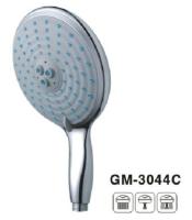 China INOVI Polished Chrome Round Hand Shower with 3 Spray Functions and G 1/2 Connection for sale