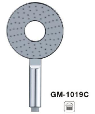 China INOVI Polished Chrome Single Function Roundface Shower Head with 7 Spray Patterns and G 1/2 Connection for sale