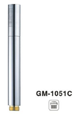 China INOVI Slim-Round Eco Hand Shower with G 1/2 Connection - 7 Spray Patterns & Polished Chrome Finish for sale
