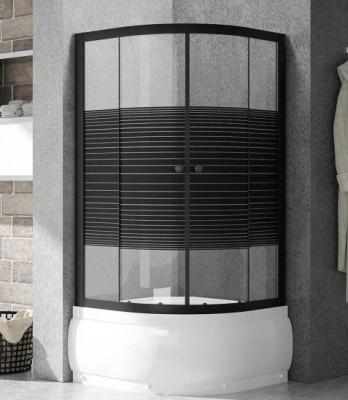 China INOVI-EC3508 Square Corner Shower Enclosure 800x800mm with 10mm Tempered Glass and High Threshold Tray for sale