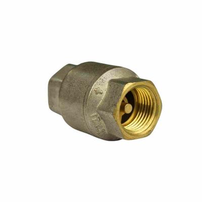 China Vertical Forged Brass Check Valve INOJY5000 Series PN8 Pressure Rating 1/2