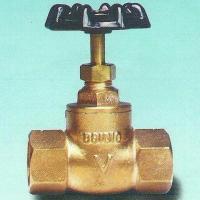 China BS1010-2 Gunmetal Stop Brass Gate Valve with Wheel Handle - PN20 Pressure Rating, 1/2in to 2in Female Screwed Ends for sale