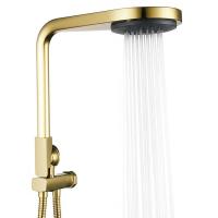 China INOVI Brass Faucet with Waist Jet SPA and Hand Shower - Chrome/Gunmetal/White Finish, 5-Year Warranty for sale