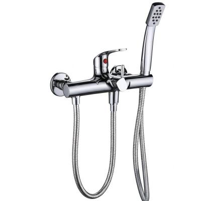 China INOVI Brass Faucet with Waist Jet SPA, Head & Hand Shower - 5 Year Warranty, Chrome/Gunmetal/White Finish for sale