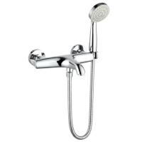 China White Finish SPA Faucet with Waist Jet and Hand Shower - 5-Year Warranty Brass Construction for sale