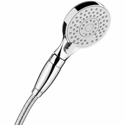 China INOVI Brass Shower System with SPA Waist Jet, Head & Hand Shower - 5-Year Warranty, Chrome/Gunmetal/White Finish for sale