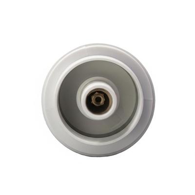 China Brass Ceramic Cartridge Head Shower Faucet with SPA Waist Jet Chrome Gunmetal White for sale