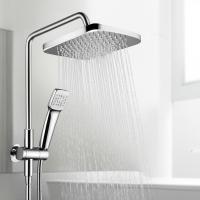 China Brass Bathroom Faucet with Head Shower Hand Shower 5 Year Warranty Chrome Gunmetal White for sale