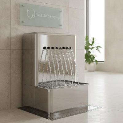 China Waist Jet SPA bath offering chrome finish perfect solution for health clubs wellness centers and hotel spa installations for sale