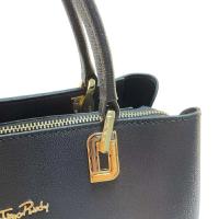 China Black Waterproof Leather Bags Atmospheric Leather Birkin Bag for sale