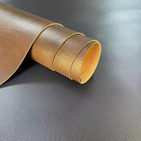 China 1.46mm Long Square Pattern Silicone Leather Fabric Anti - Aging for sale
