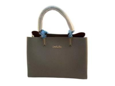 China Grey Fashion Hand Held Messenger Bag Large Capacity European And American Style for sale