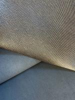 China Gold Meteor Pattern Silicone Leather Fabric Easy To Cut  Wear Resistant for sale