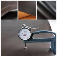 China 125cm Width Silicone Leather Fabric Nappa Texture Long Abrasion Resistance for sale