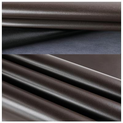 China 125cm Width Silicone Leather Fabric Nappa Texture Long Abrasion Resistance for sale