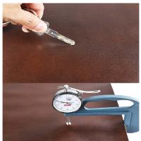 China Waterproof Silicone Leather Fabric Easy To Clean Soft Touch Bag Leather Material for sale