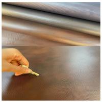 China Eco Napa Grain Pu Artificial Leather Fabric Solvent - Free Silicone Stain Resistant for sale
