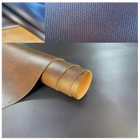 China Eco Napa Grain Pu Artificial Leather Fabric Solvent - Free Silicone Stain Resistant for sale