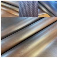 China Eco Napa Grain Pu Artificial Leather Fabric Solvent - Free Silicone Stain Resistant for sale