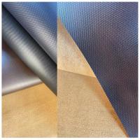 China Eco Napa Grain Pu Artificial Leather Fabric Solvent - Free Silicone Stain Resistant for sale