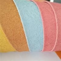 China Fabric Coating Synthetic Leather Custom Pu Color Microfiber Waterproof Suede Artificial Pu Belts Wallets And Handbags for sale