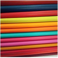 China Polyester Laminated Waterproof Microfiber Pu Coated Fabric 100% Recycled Polyester Spun Microfiber Coated Bag Fabric for sale