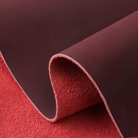 China Pu Leather Skin Soft Leather Artificial Synthetic Black Stretch Leather Fabric For Handbag Belt Material for sale