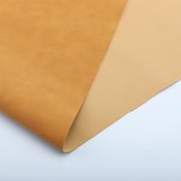 China Faux Leather Fabric Pu Coated Microfiber Fabric Leather For Handbags for sale