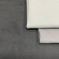 China SGS AZO REACH Artificial Suede Leather Furniture Artificial Pu Material for sale