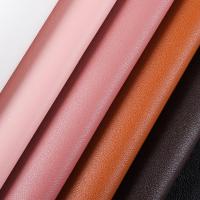 China ODM Litchi Pattern Pu Synthetic Leather Pu Suede Material 1.65mm Thick for sale