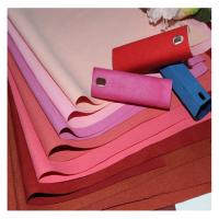 China Breathable 75% Microfiber Leather Fabric 0.65mm-1.4mm PVC Artificial Leather for sale