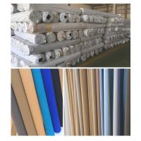 China Eco Friendly 1.37m Vegan Leather Upholstery Fabric For Garment for sale
