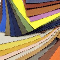 China Not Deformed 1.4mm Microfiber Leather Fabric Micro Suede Material For Bags for sale