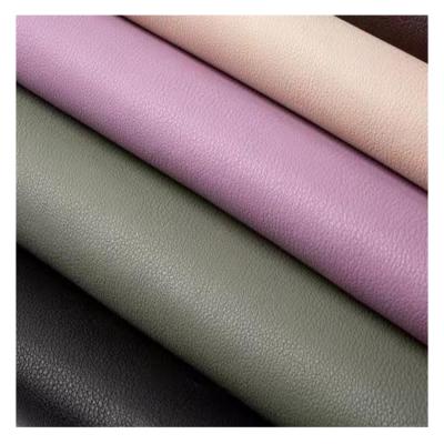 China SGS AZO REACH Coated Suede Faux Leather Anti Wrinkle Microfiber Pu Leather for sale
