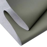 China SGS AZO REACH Coated Suede Faux Leather Anti Wrinkle Microfiber Pu Leather for sale