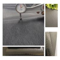 China TGKELL Embossed Coated Microfiber Fabric 90SF PVC Faux Leather for sale