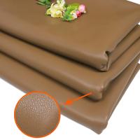 China Dark Brown Coated 22SF-28SF Synthetic PVC Leather 1.4mm-1.5mm Thick for sale