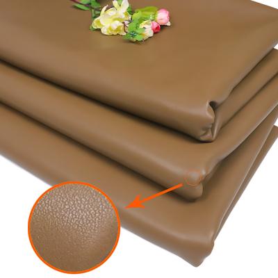 China Dark Brown Coated 22SF-28SF Synthetic PVC Leather 1.4mm-1.5mm Thick for sale