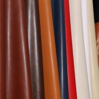 China Dark Brown Coated 22SF-28SF Synthetic PVC Leather 1.4mm-1.5mm Thick for sale