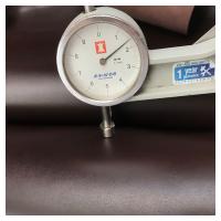 China OEM 1.8mm To 2.2mm Garment PU Synthetic Leather Fold Proof for sale