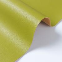 China Nappa Pattern PVC PU Faux Leather Fabric 1.2mm Synthetic PU Material for sale