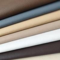 China Candy Colors 0.8mm Pu Synthetic Leather Artificial Leather For Upholstery for sale