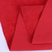 China 0.9mm Mothproof Anti Scratch Suede Leather Fabric For Handbags for sale