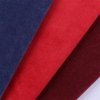 China 0.9mm Mothproof Anti Scratch Suede Leather Fabric For Handbags for sale