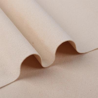 China No Fade 0.9mm Microfiber Leather Fabric AZO REACH Shoe Lining Leather for sale