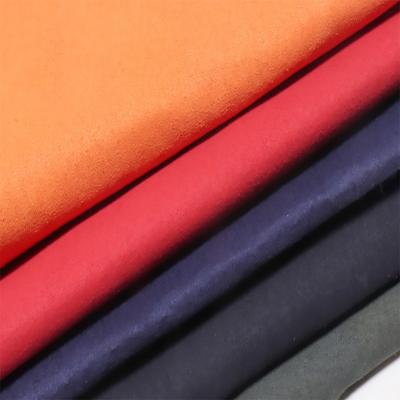 China 1.3mm Fold Resistant Microfiber PU Leather Gloves Embossed Synthetic Leather for sale
