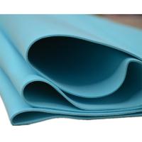 China Anti Scratch Lake Blue Leather Fabric Premium Suede Microfiber Suede Leather For Bags for sale