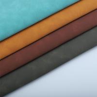 China 1.3mm Coated Pu Leather And Genuine Leather Touch Imitate for sale